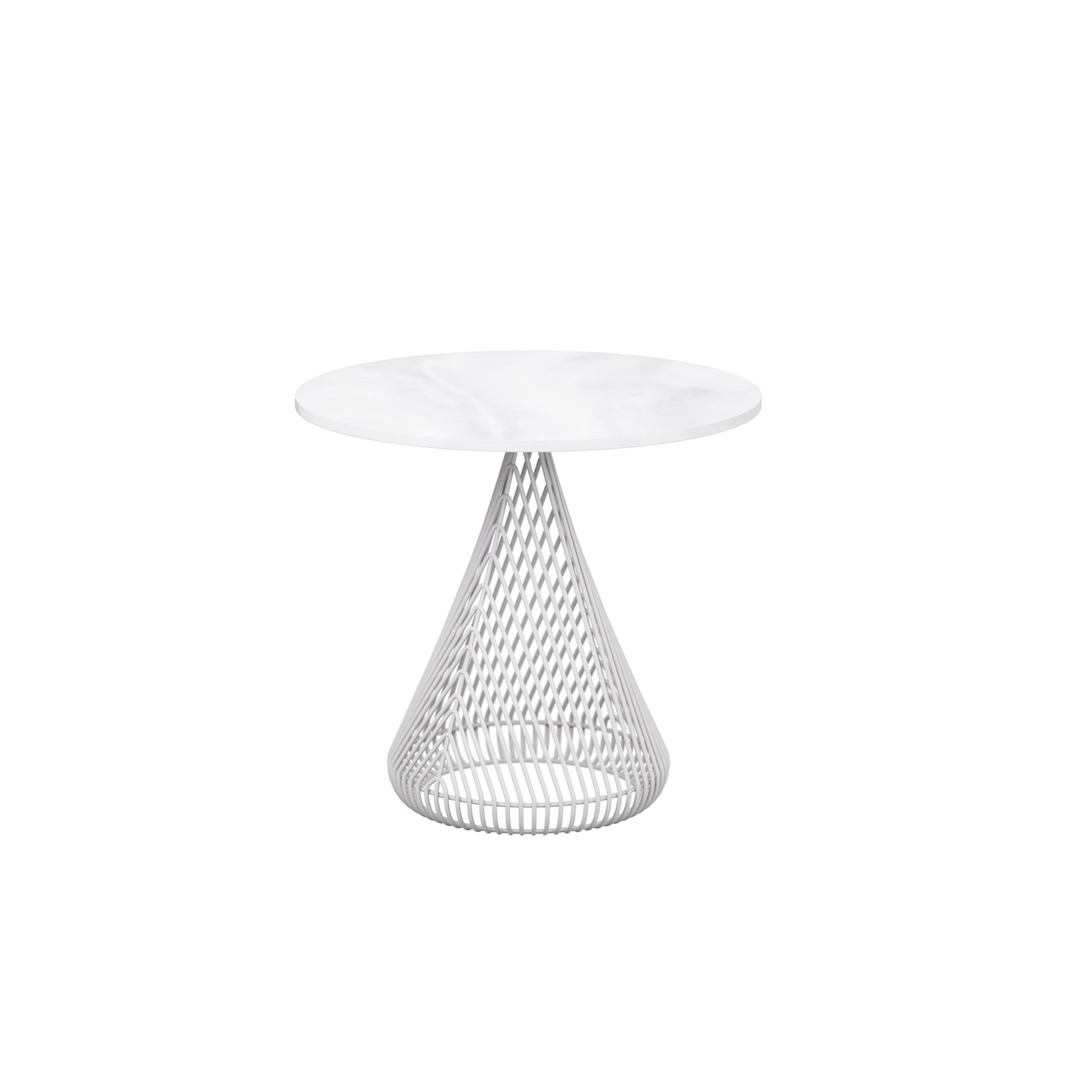 Outdoor Side Table - Cono Table with Stone – Bend Goods