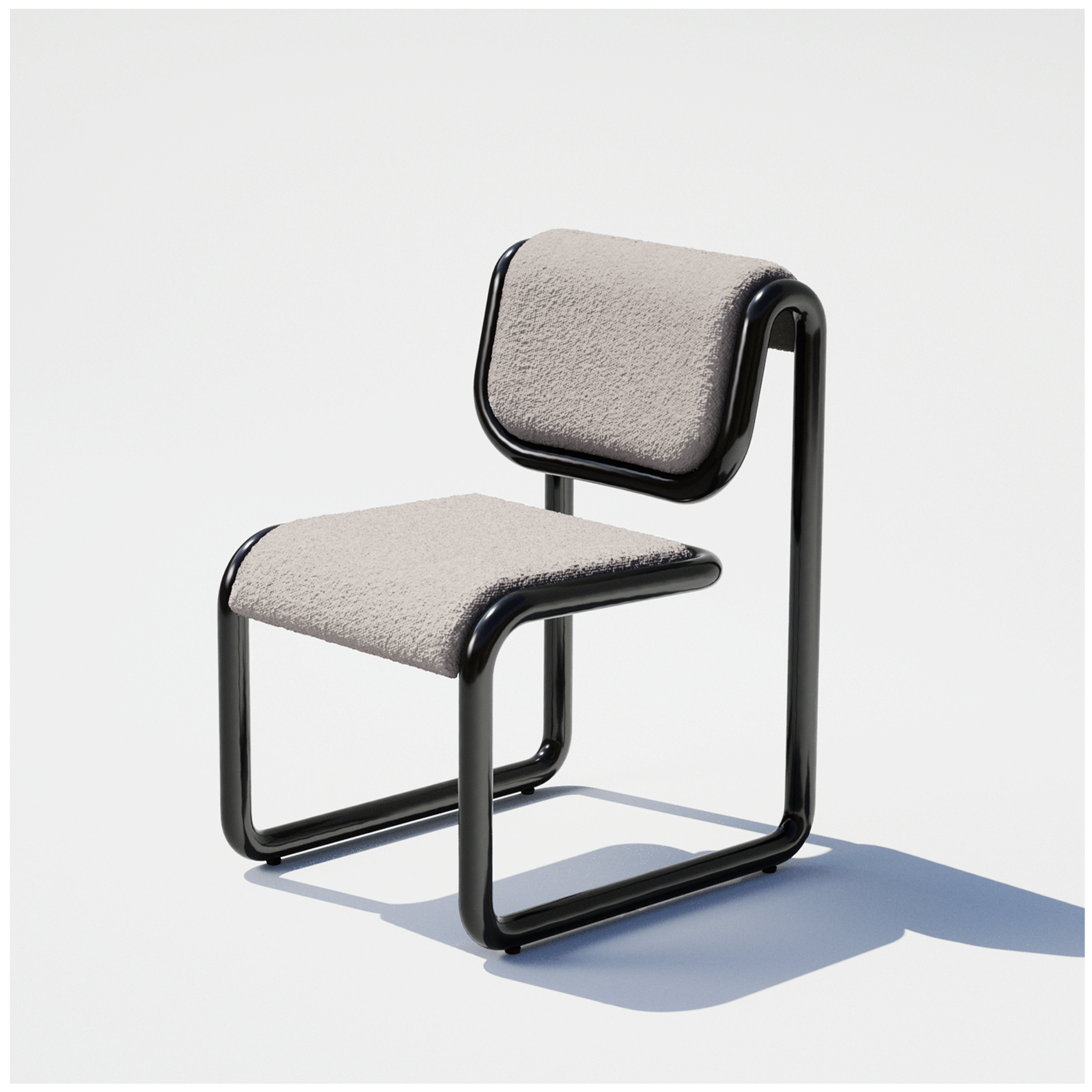 Indoor Dining Chair with Multiple Seating Options - Tube Dining Chair ...