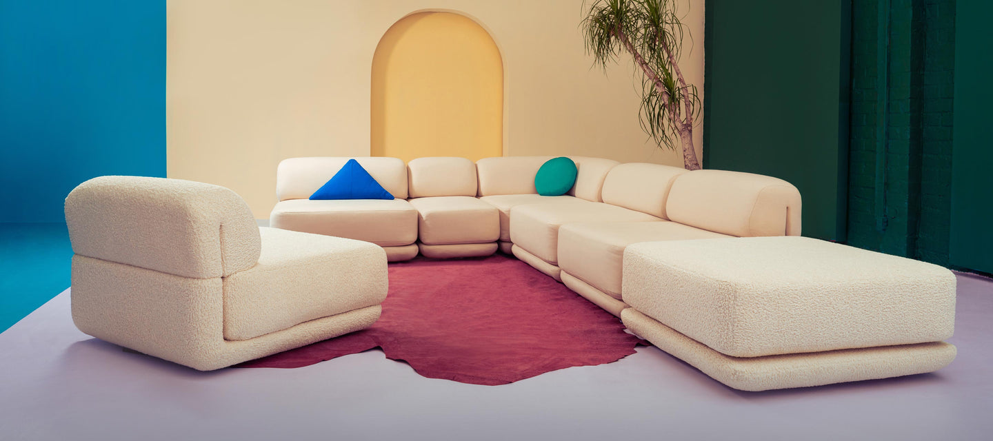Modular Upholstery for Home and Hospitality - Cube Sofa – Bend Goods