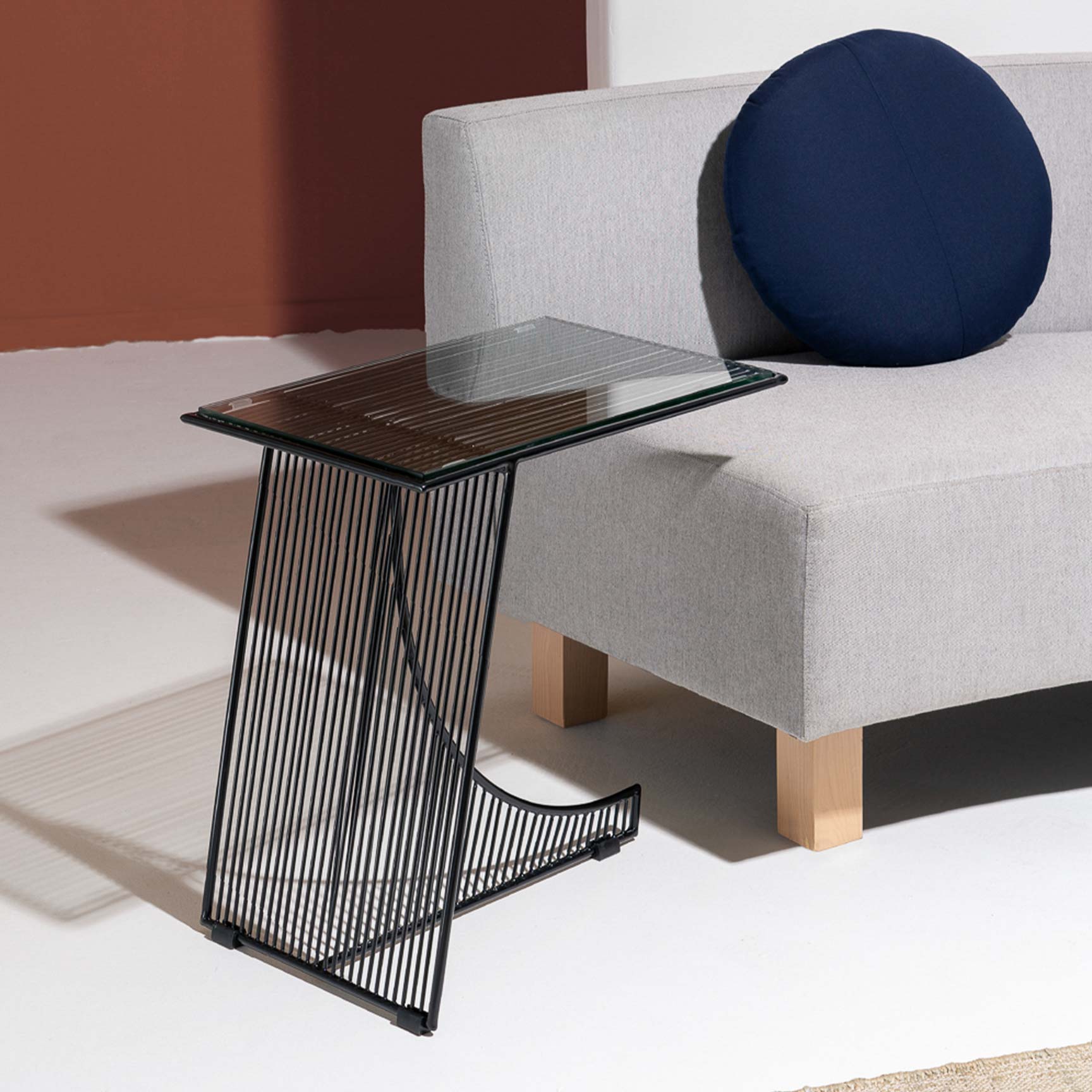 Modern Side Table | Cantilever Design - The Eclipse Table – Bend Goods