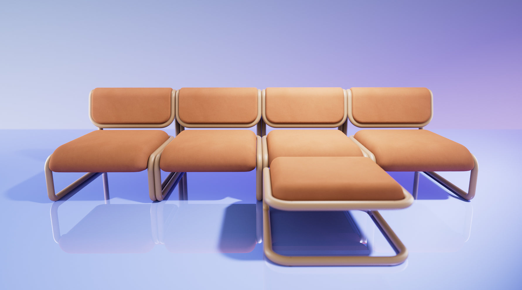 Tube Lounge Chair – Bend Goods