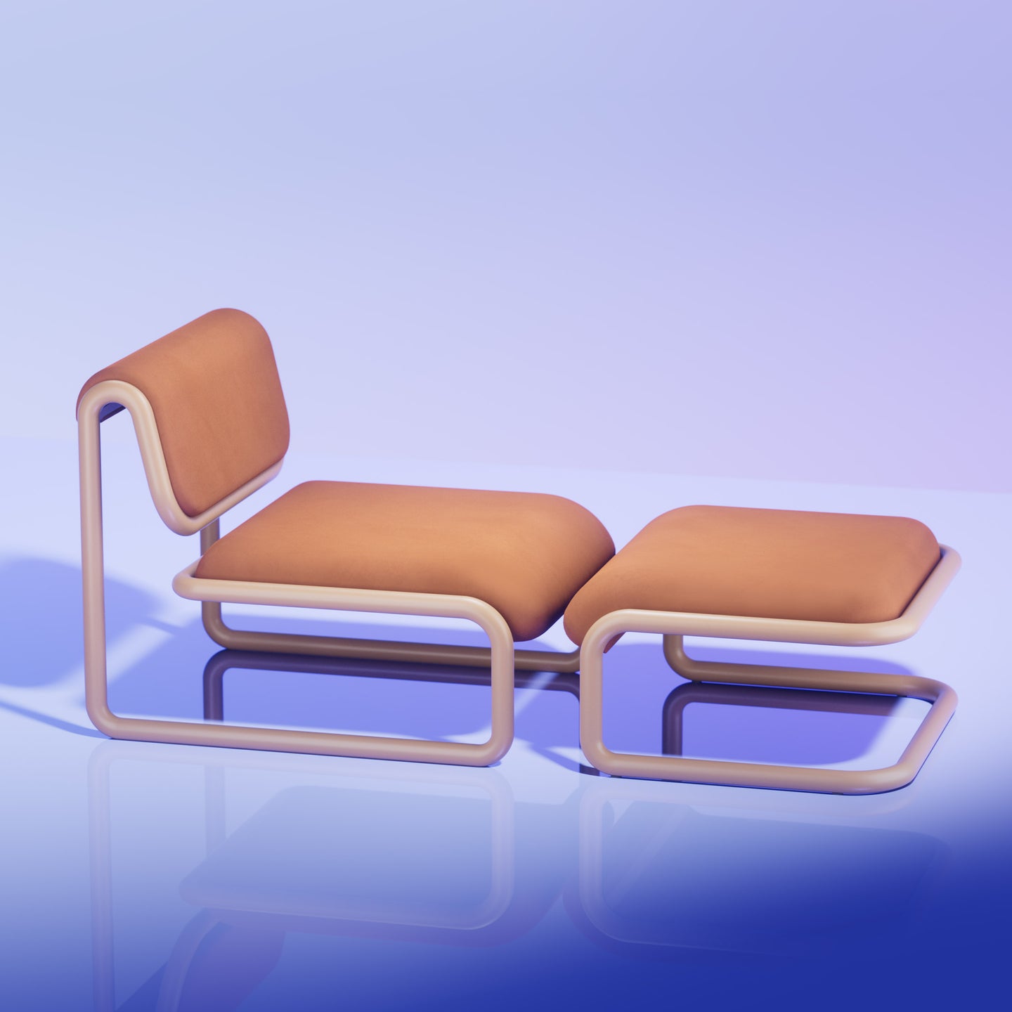 Tube Lounge Chair – Bend Goods
