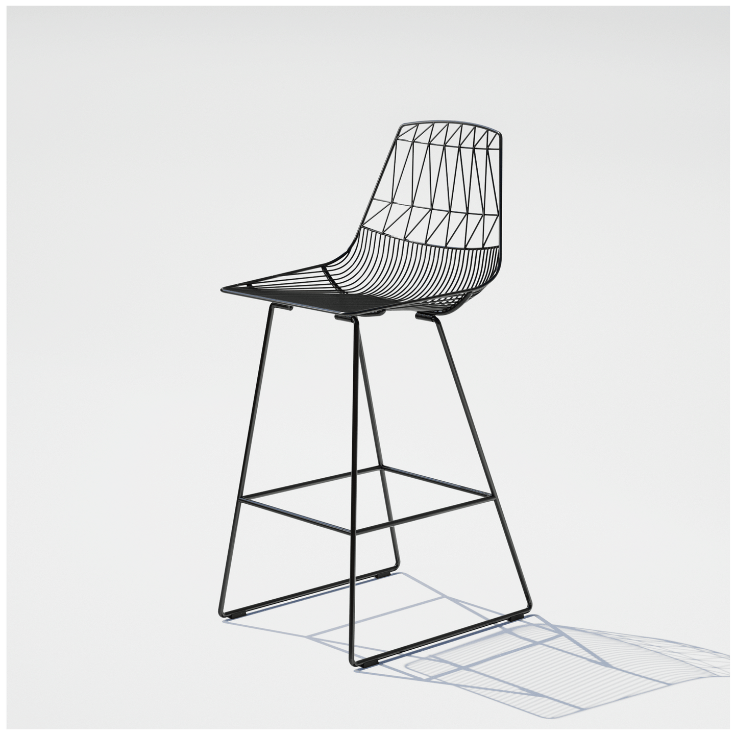 Modern Wire Bar Stool | The Lucy Bar Stool - Bend Goods