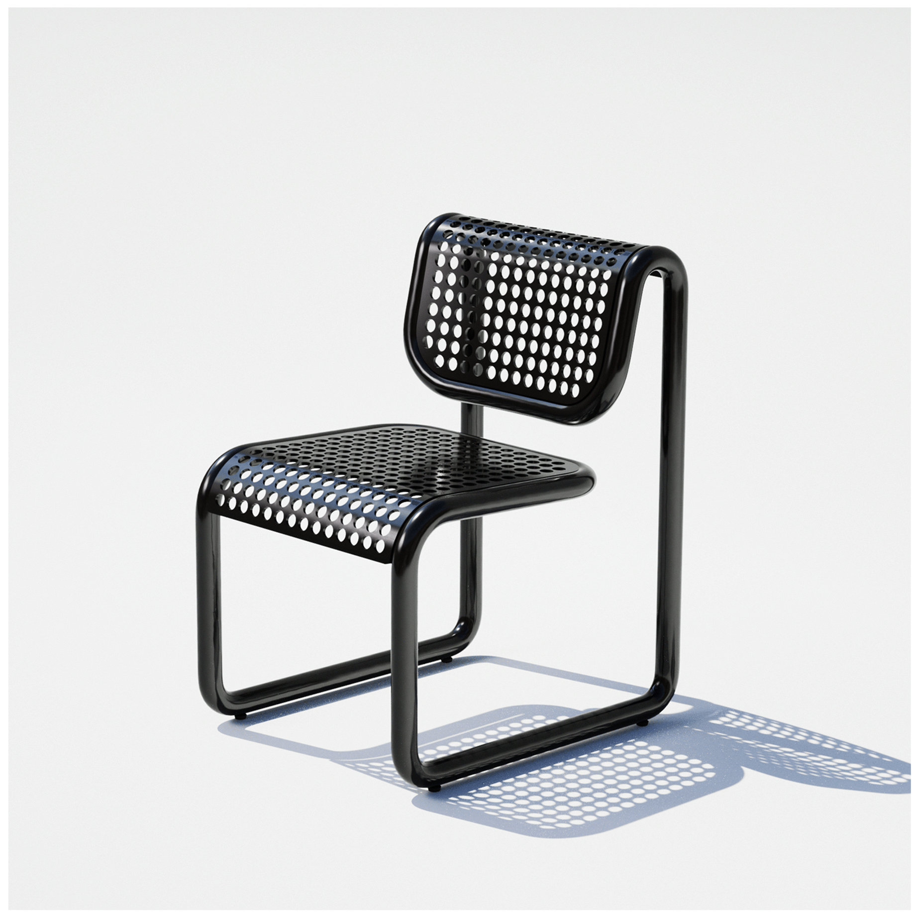 Indoor Dining Chair with Multiple Seating Options - Tube Dining Chair ...