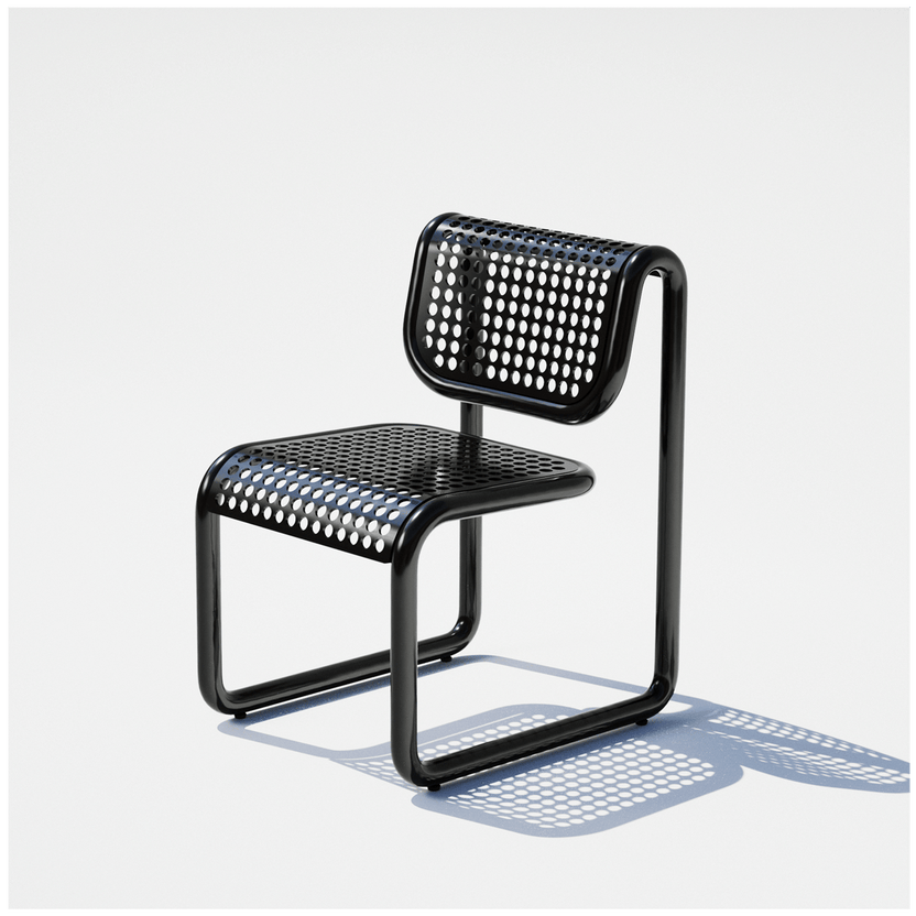 Indoor Dining Chair with Multiple Seating Options - Tube Dining Chair ...