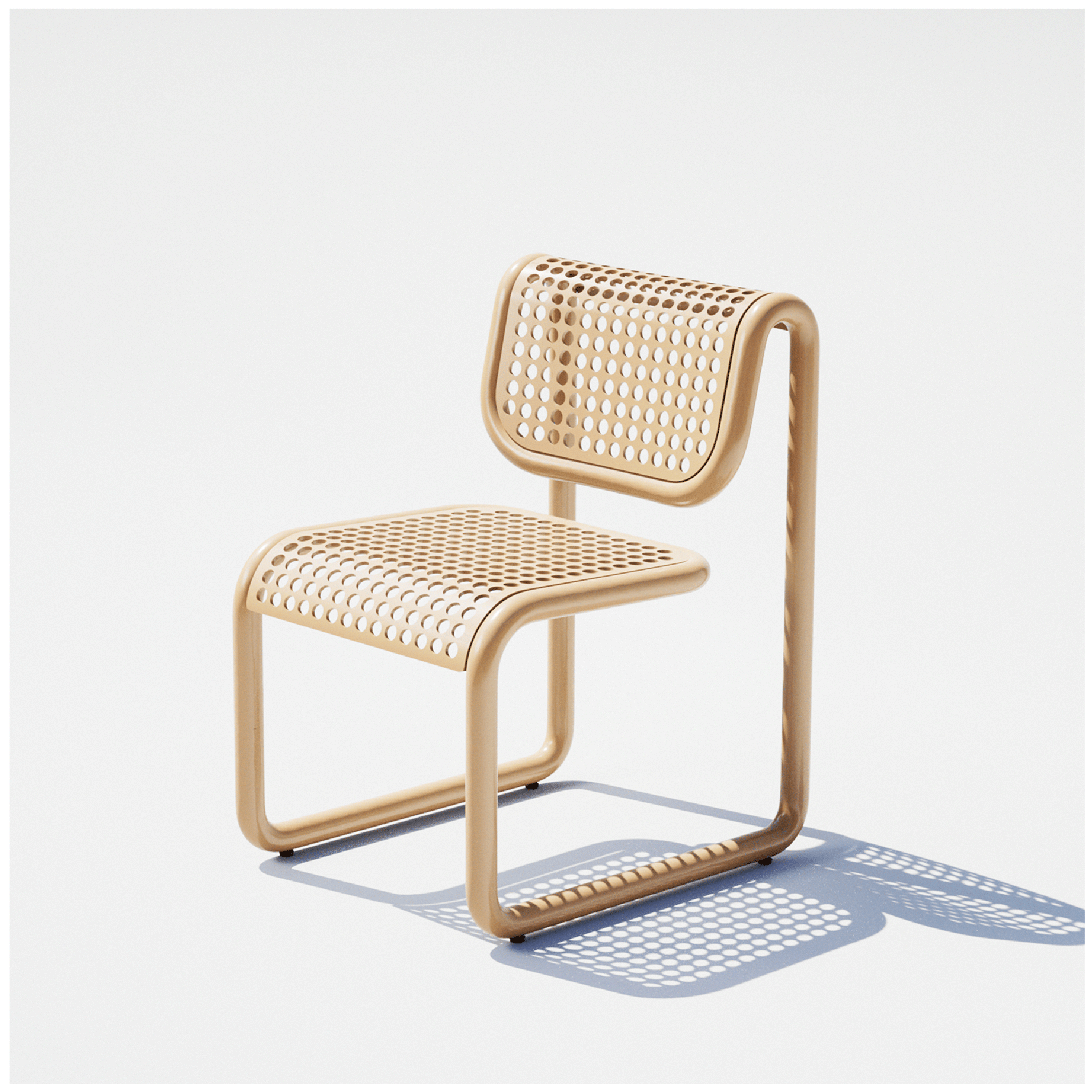 Indoor Dining Chair with Multiple Seating Options - Tube Dining Chair ...