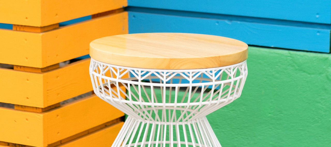 Wire Stool | Contemporary Seating - Home Goods – Bend Goods