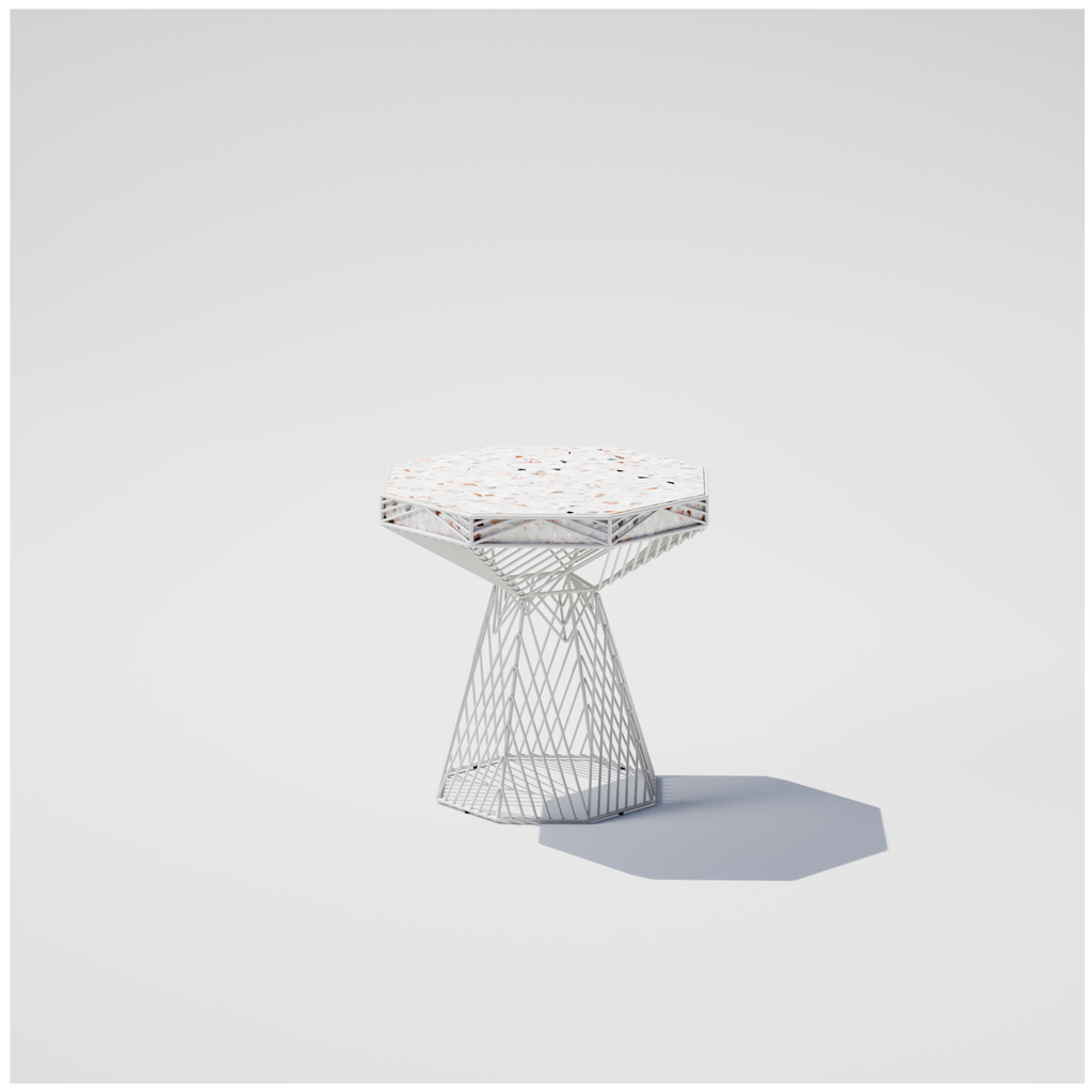 Modern Side Table | Cantilever Design - The Eclipse Table – Bend Goods