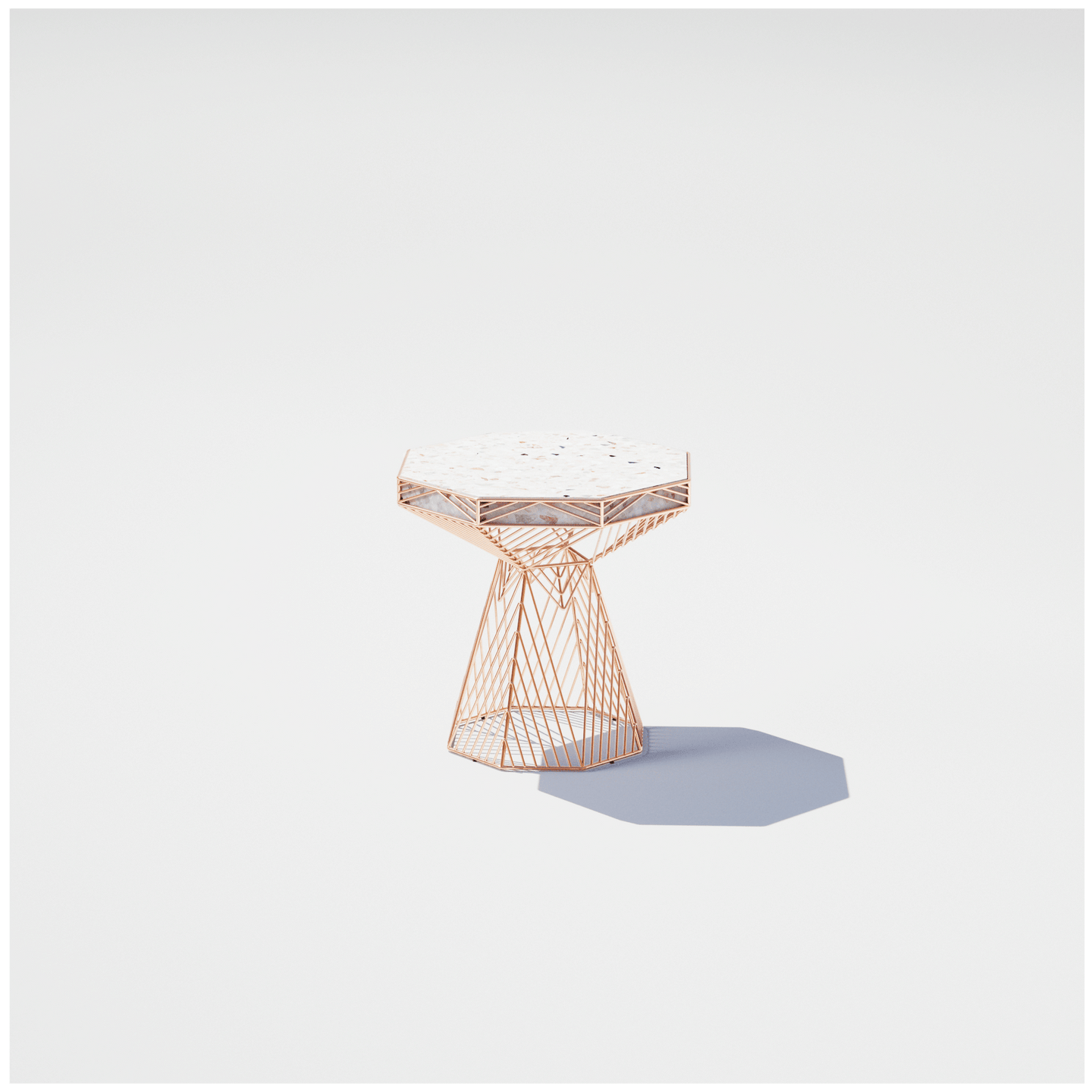 Modern Side Table | Cantilever Design - The Eclipse Table – Bend Goods