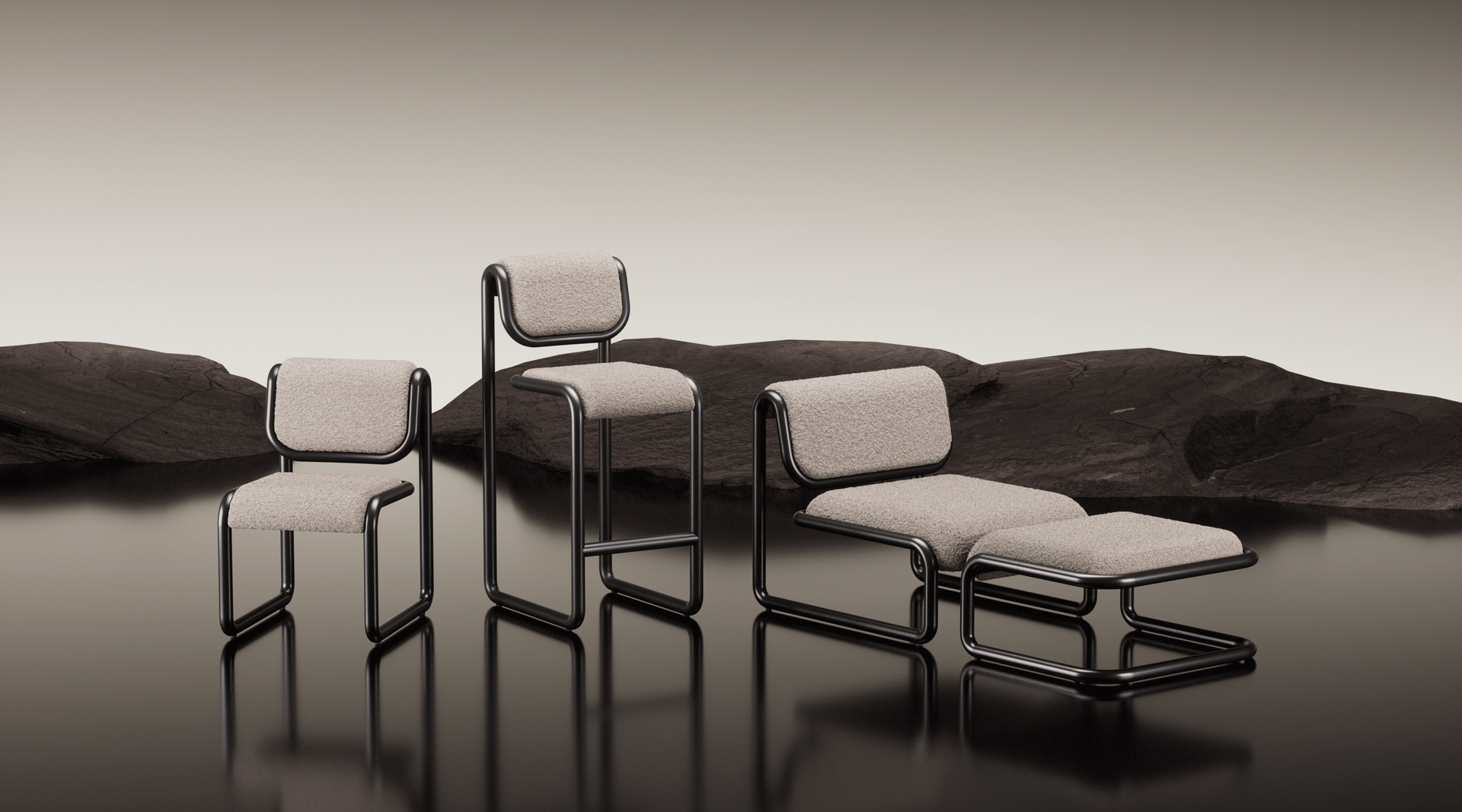 Wire Furniture, Lounge Chairs, Dining Chairs, Tables - Bend Goods