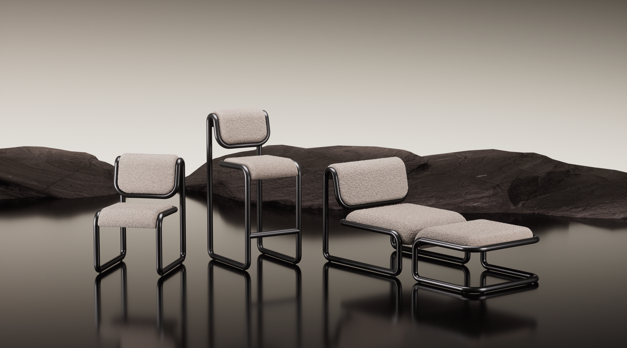 Wire Furniture, Lounge Chairs, Dining Chairs, Tables - Bend Goods