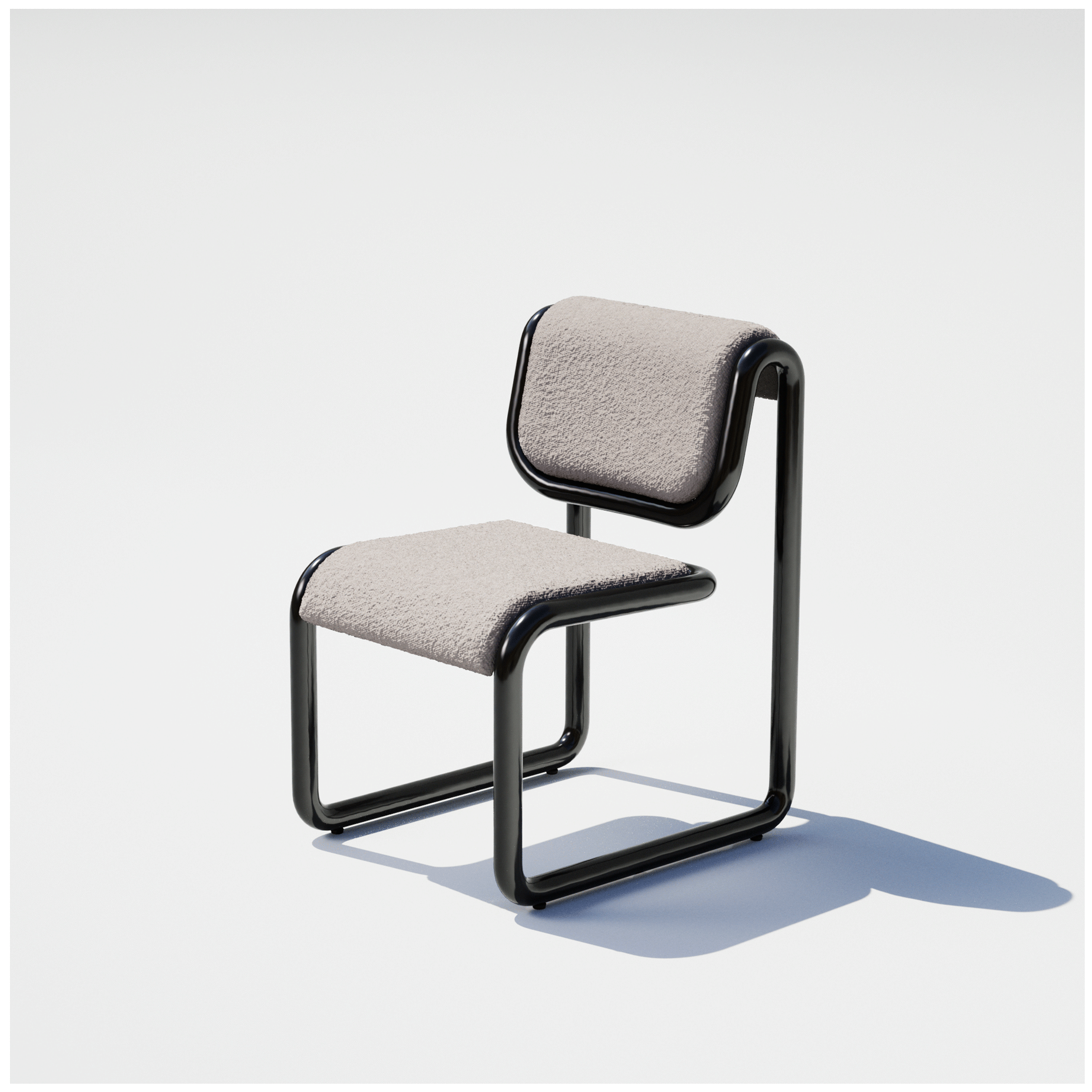 Indoor Dining Chair with Multiple Seating Options - Tube Dining Chair ...