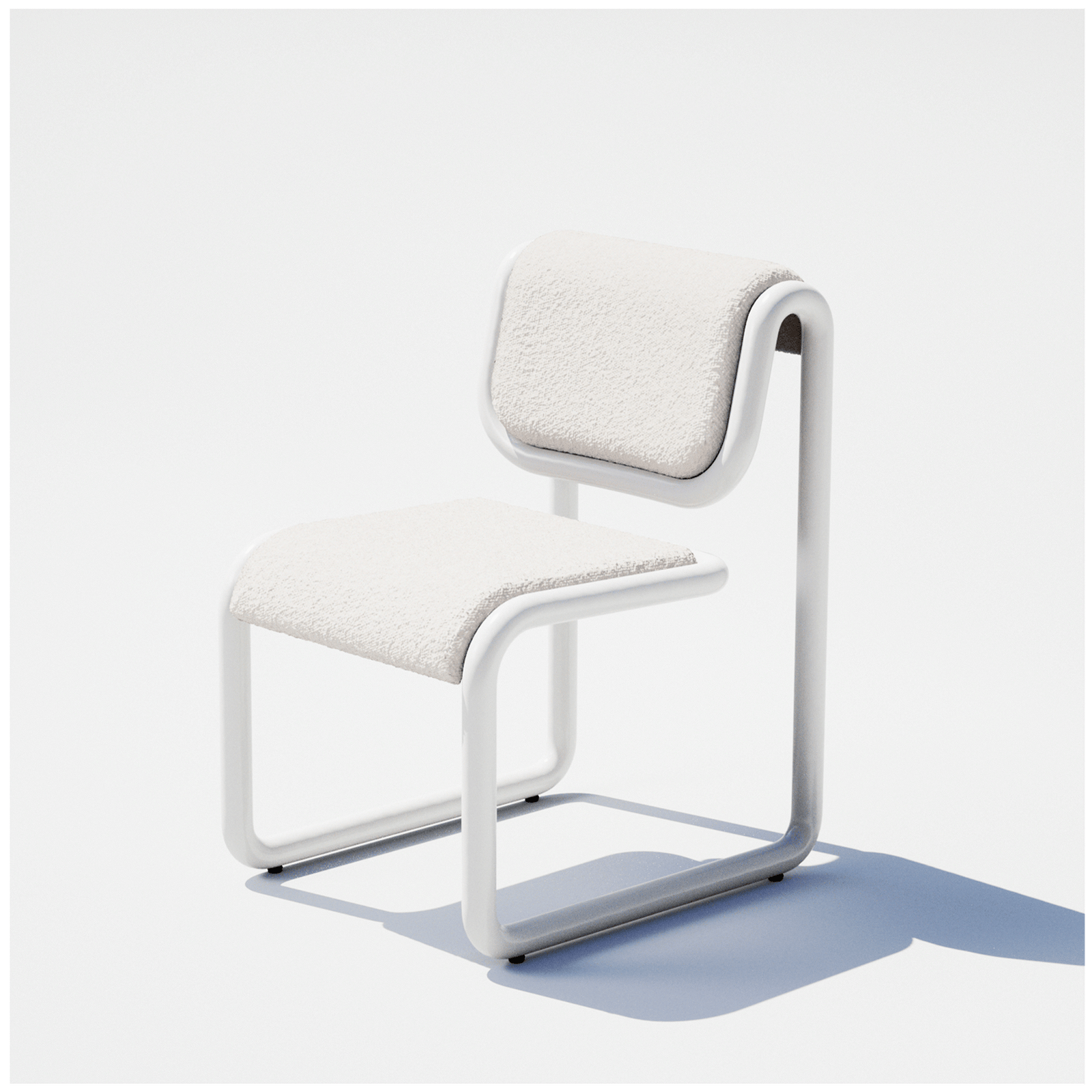 Indoor Dining Chair with Multiple Seating Options - Tube Dining Chair ...