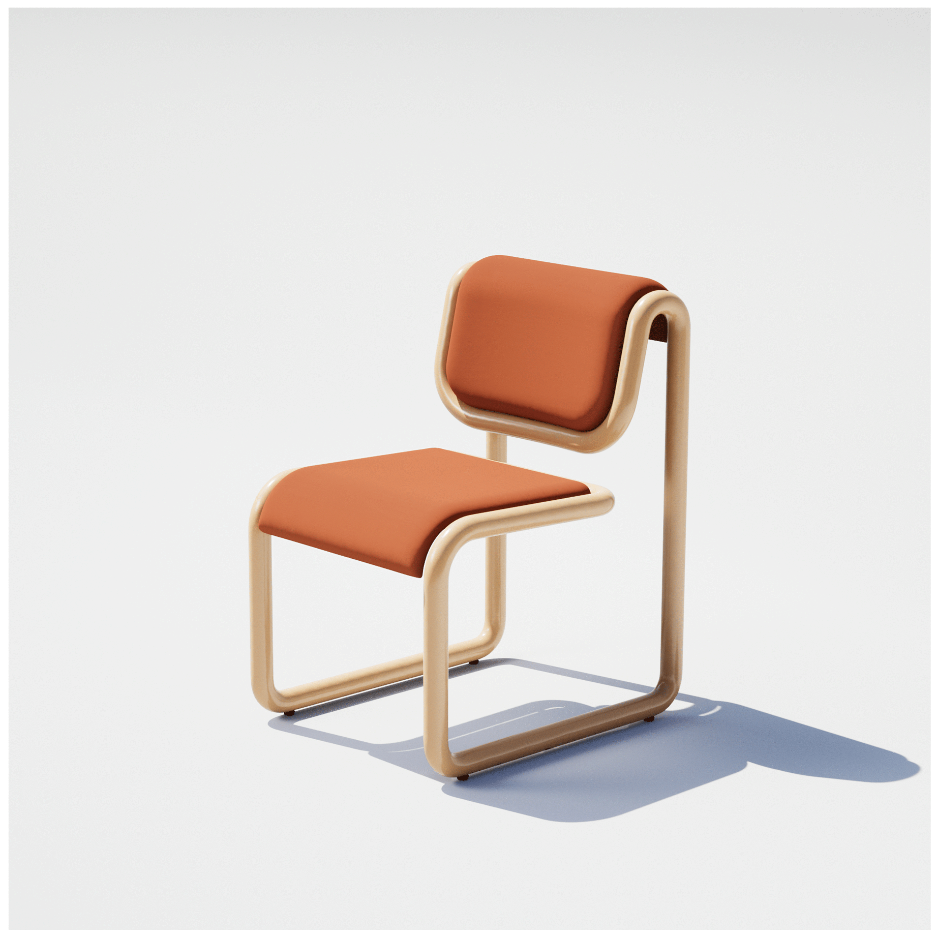 Indoor Dining Chair with Multiple Seating Options - Tube Dining Chair ...