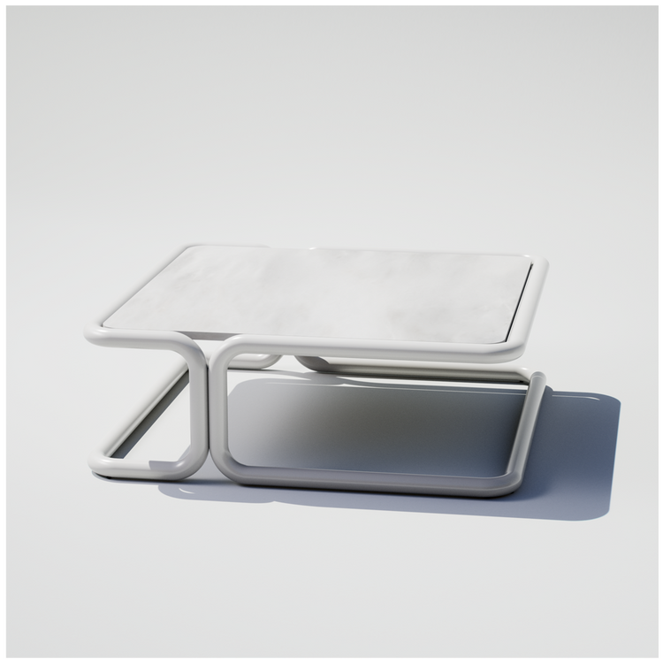 Modern Side Table | Cantilever Design - The Eclipse Table – Bend Goods