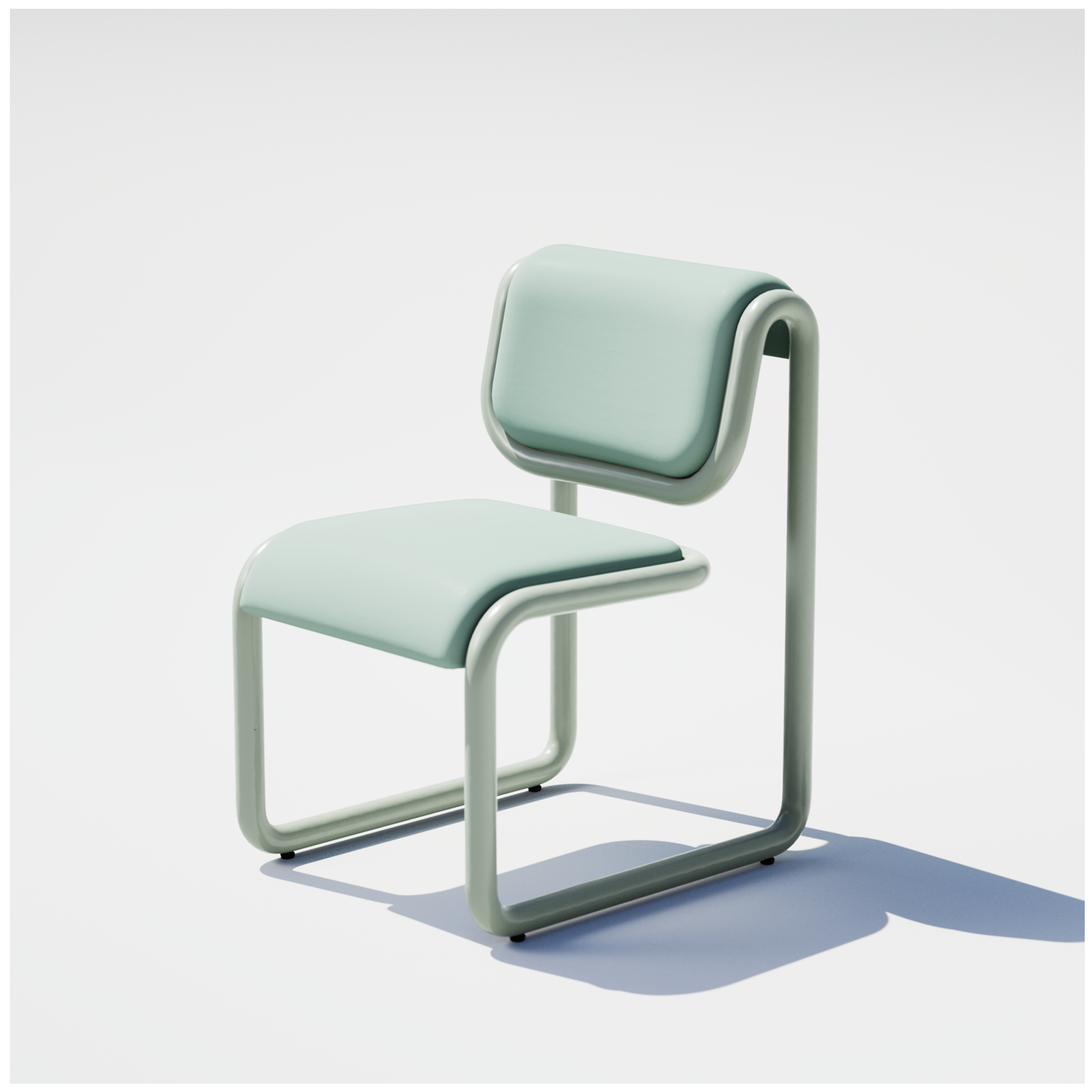 Indoor Dining Chair with Multiple Seating Options - Tube Dining Chair ...