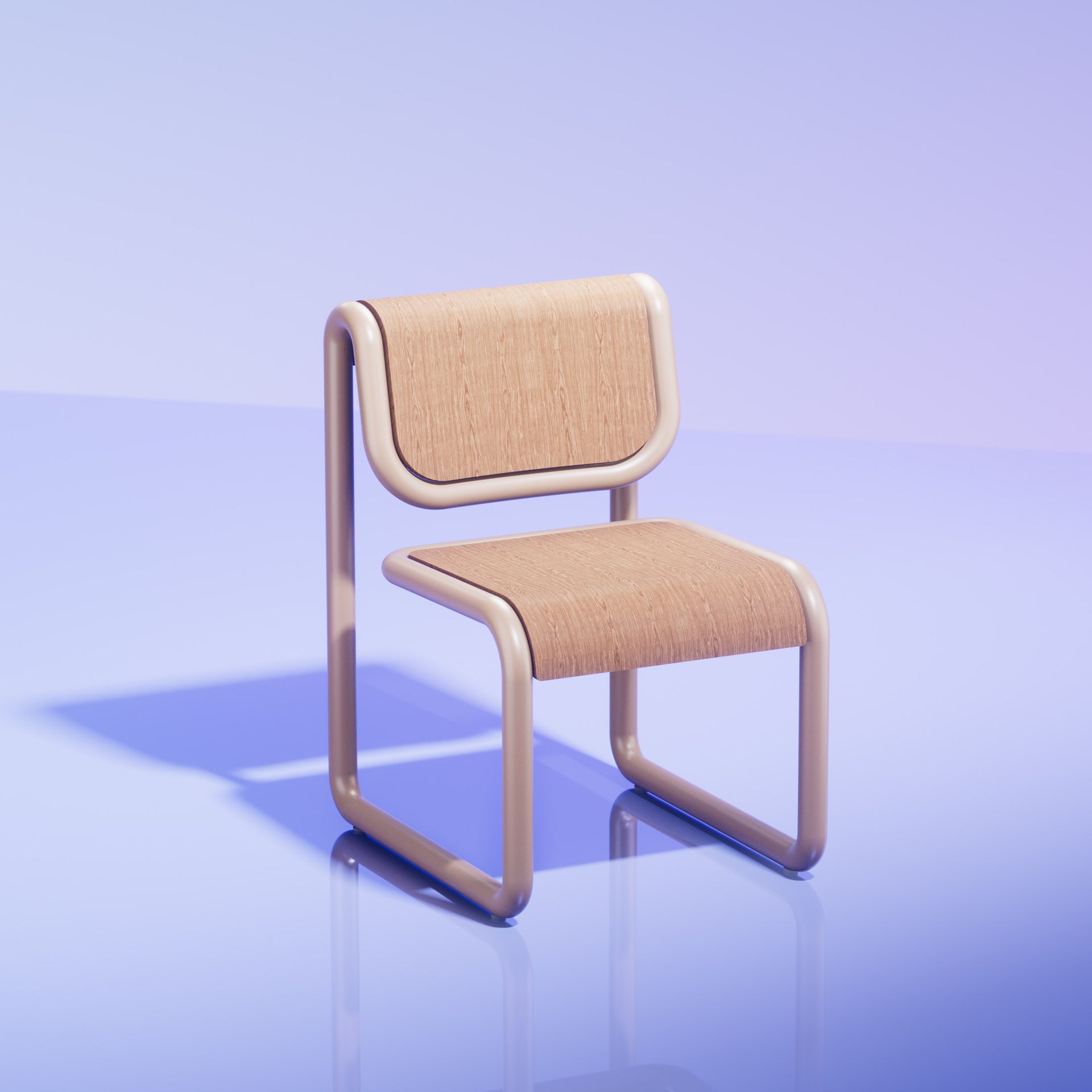 Indoor Dining Chair with Multiple Seating Options - Tube Dining Chair ...