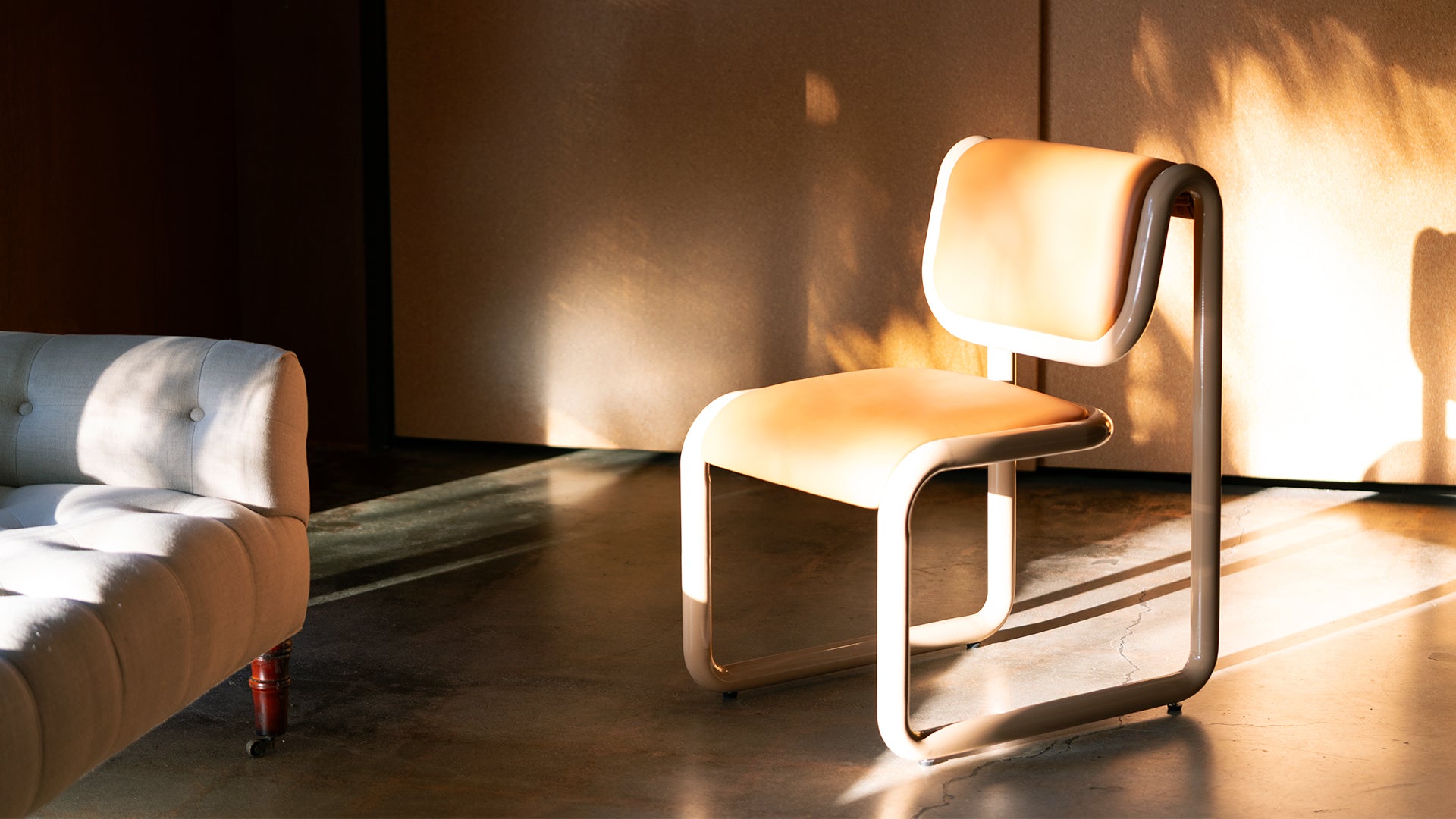 Indoor Dining Chair with Multiple Seating Options - Tube Dining Chair ...