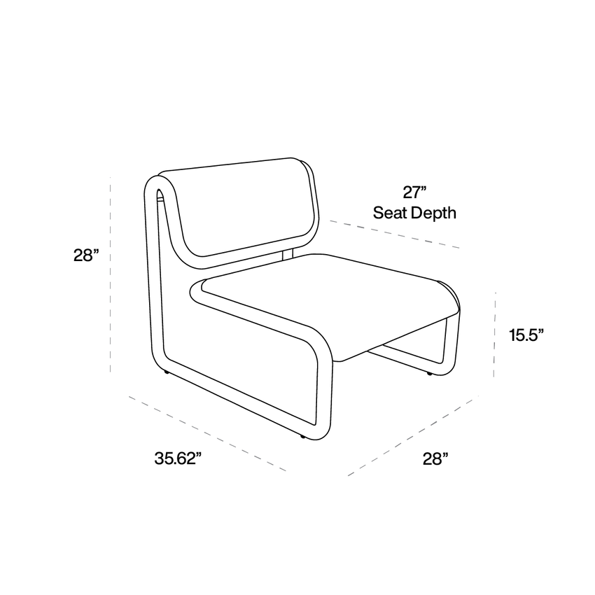 Tube Lounge Chair – Bend Goods