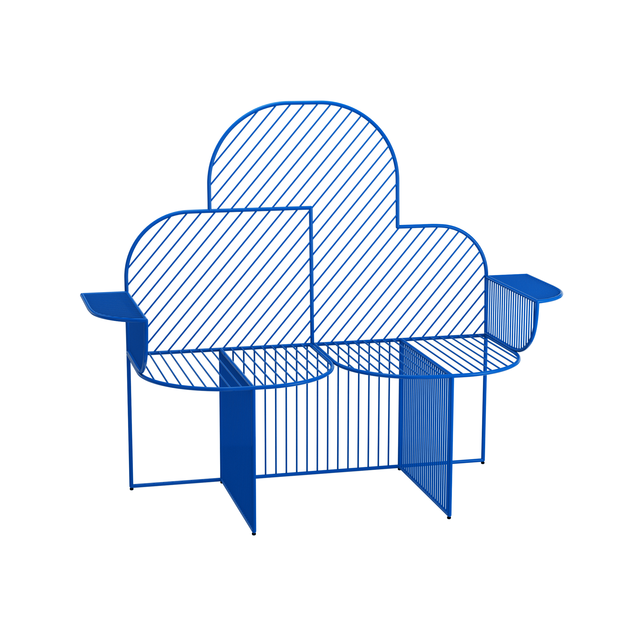 Outdoor Benches | Metal Patio Seating - The Cloud Bench – Bend Goods