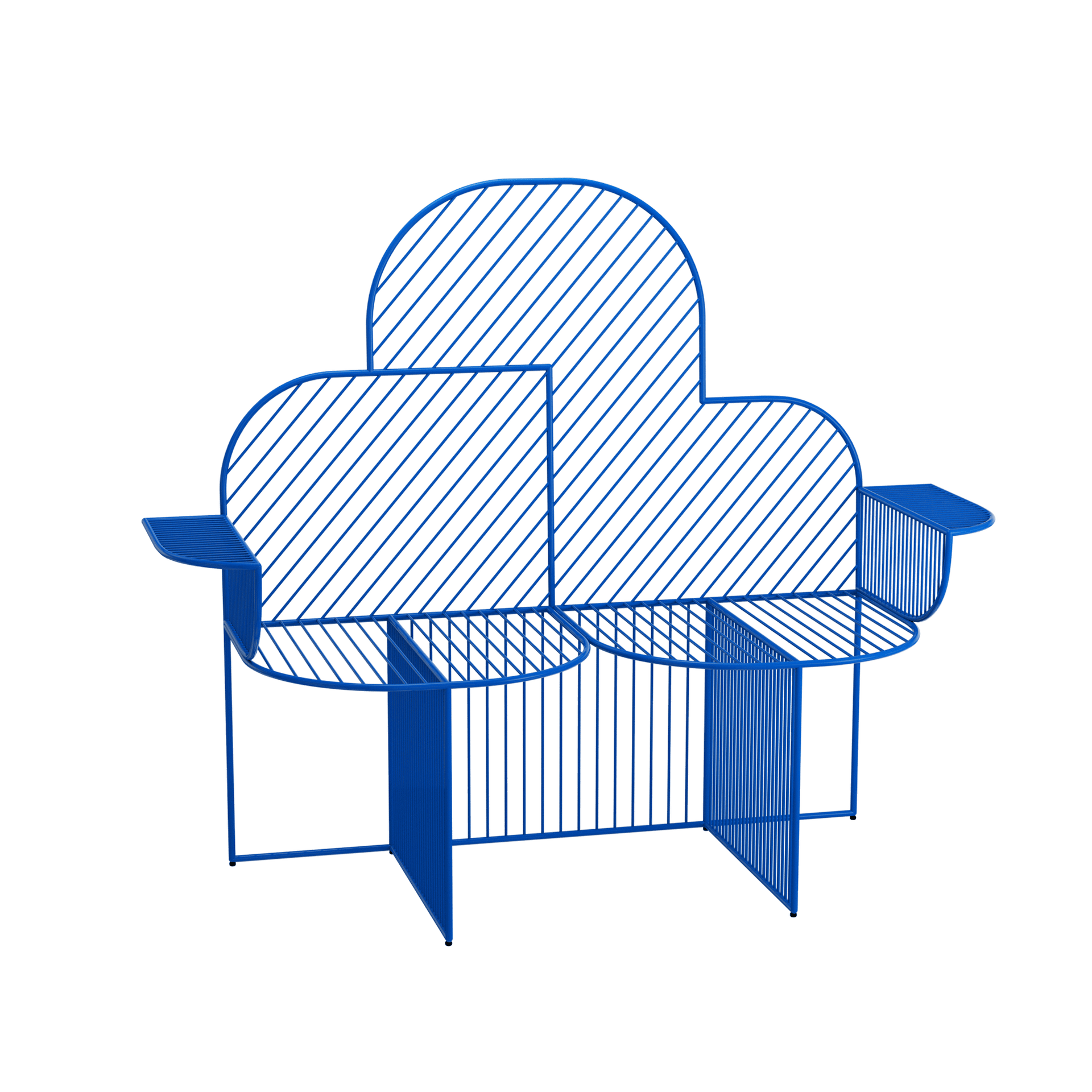 Outdoor Benches | Metal Patio Seating - The Cloud Bench – Bend Goods