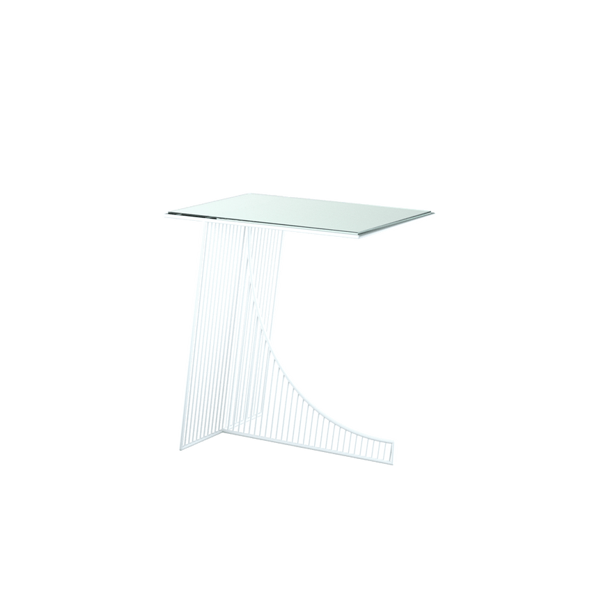 Modern Side Table | Cantilever Design - The Eclipse Table – Bend Goods