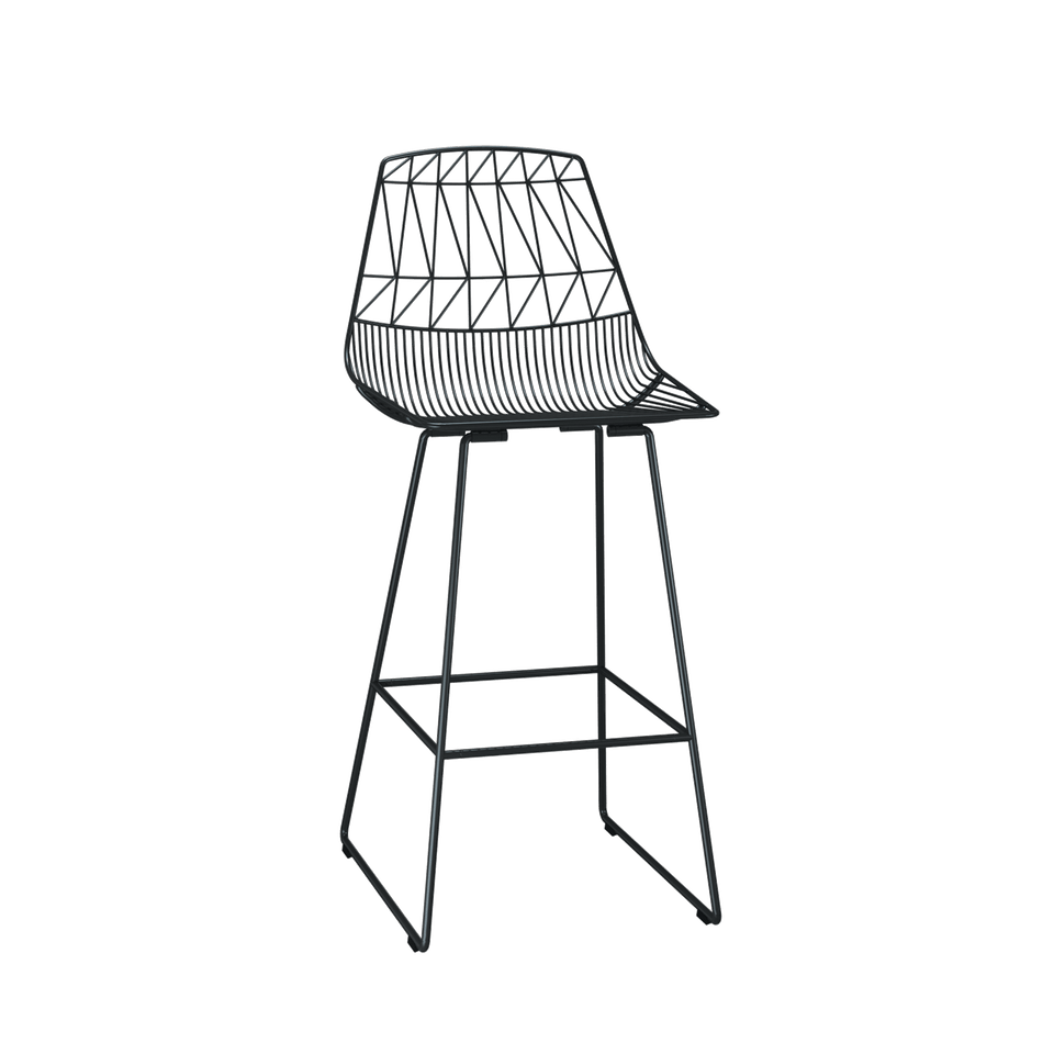 Modern Wire Bar Stool | The Lucy Bar Stool - Bend Goods