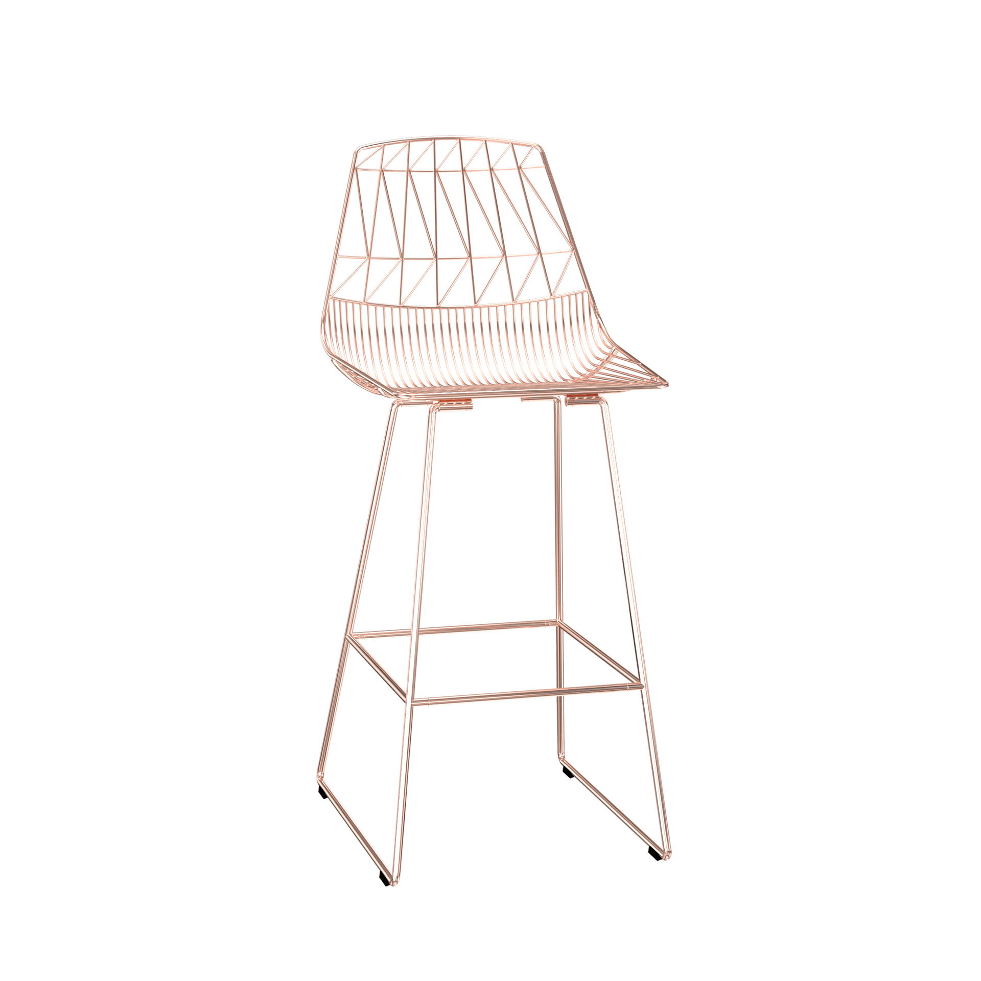 Modern Wire Bar Stool | The Lucy Bar Stool - Bend Goods