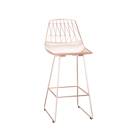 Modern Wire Bar Stool | The Lucy Bar Stool - Bend Goods