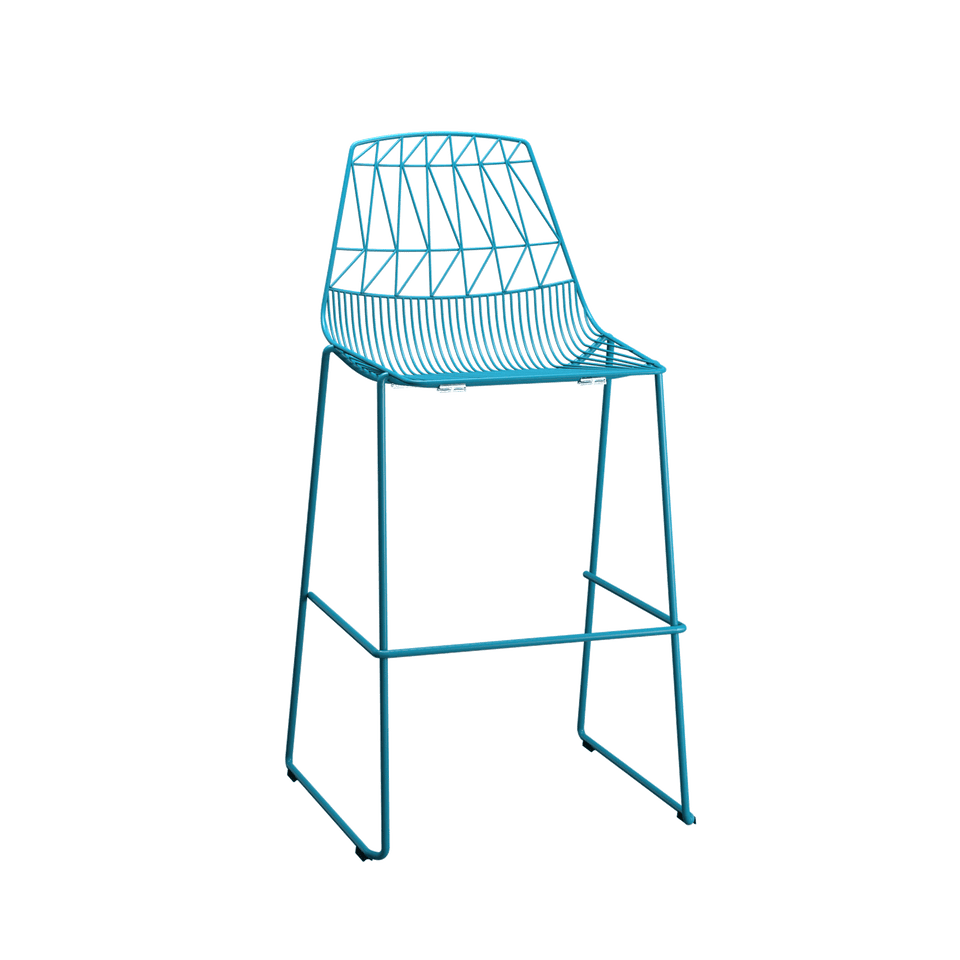 Wire Stool | Modern Colorful Design - Bend Goods